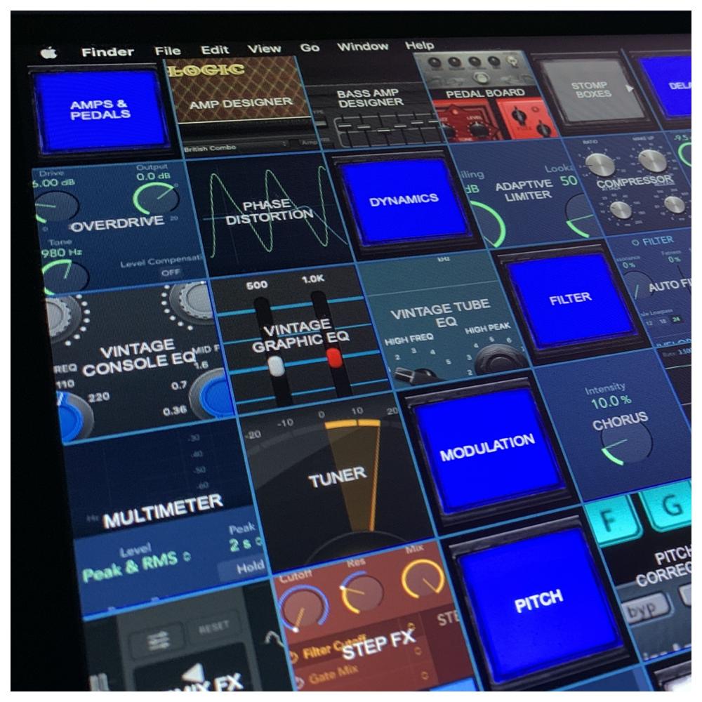 Plugin Launchers 🔵 TOUCH – Logic Pro Macros